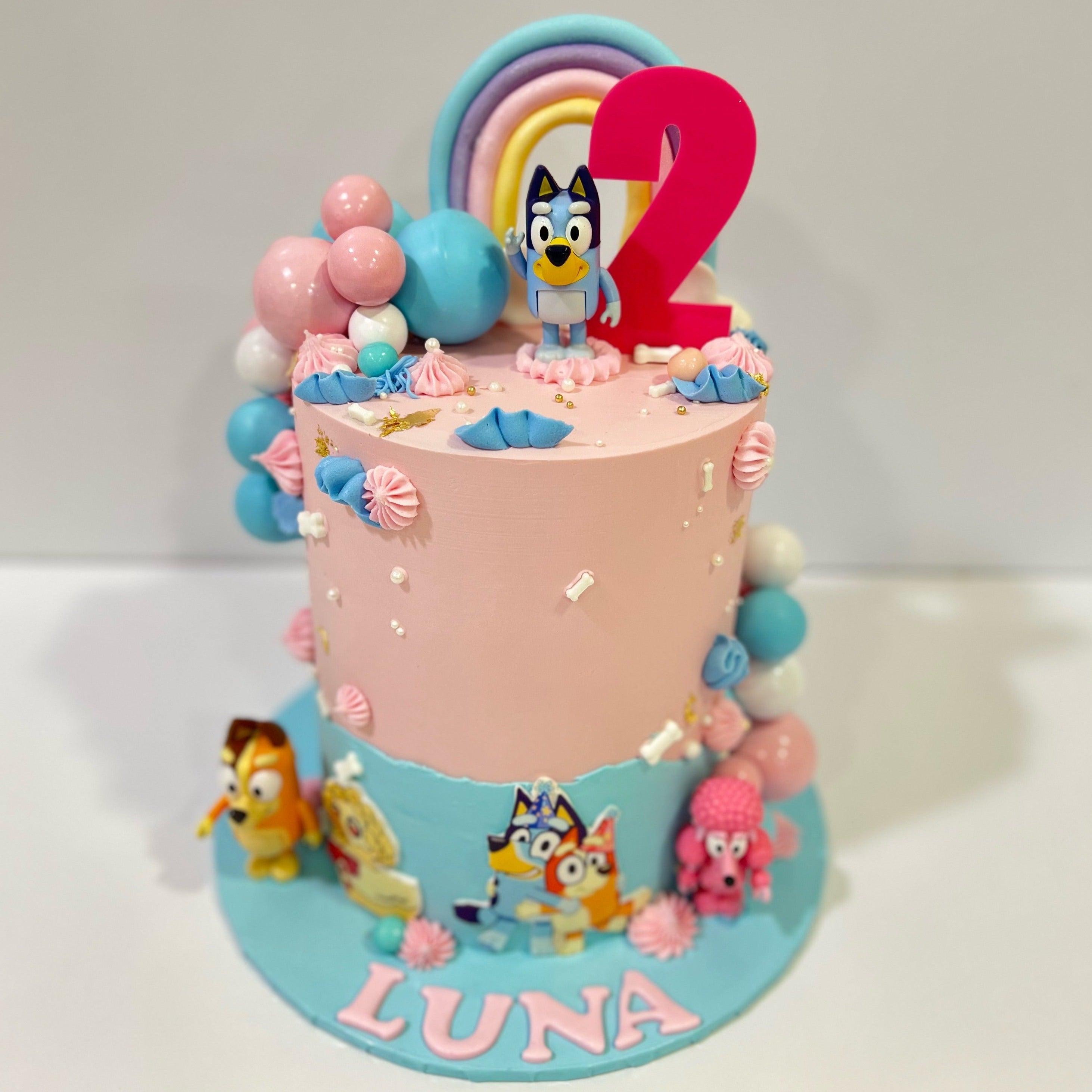 Bluey Cake | Pretty Sweet Bakes Central Coast